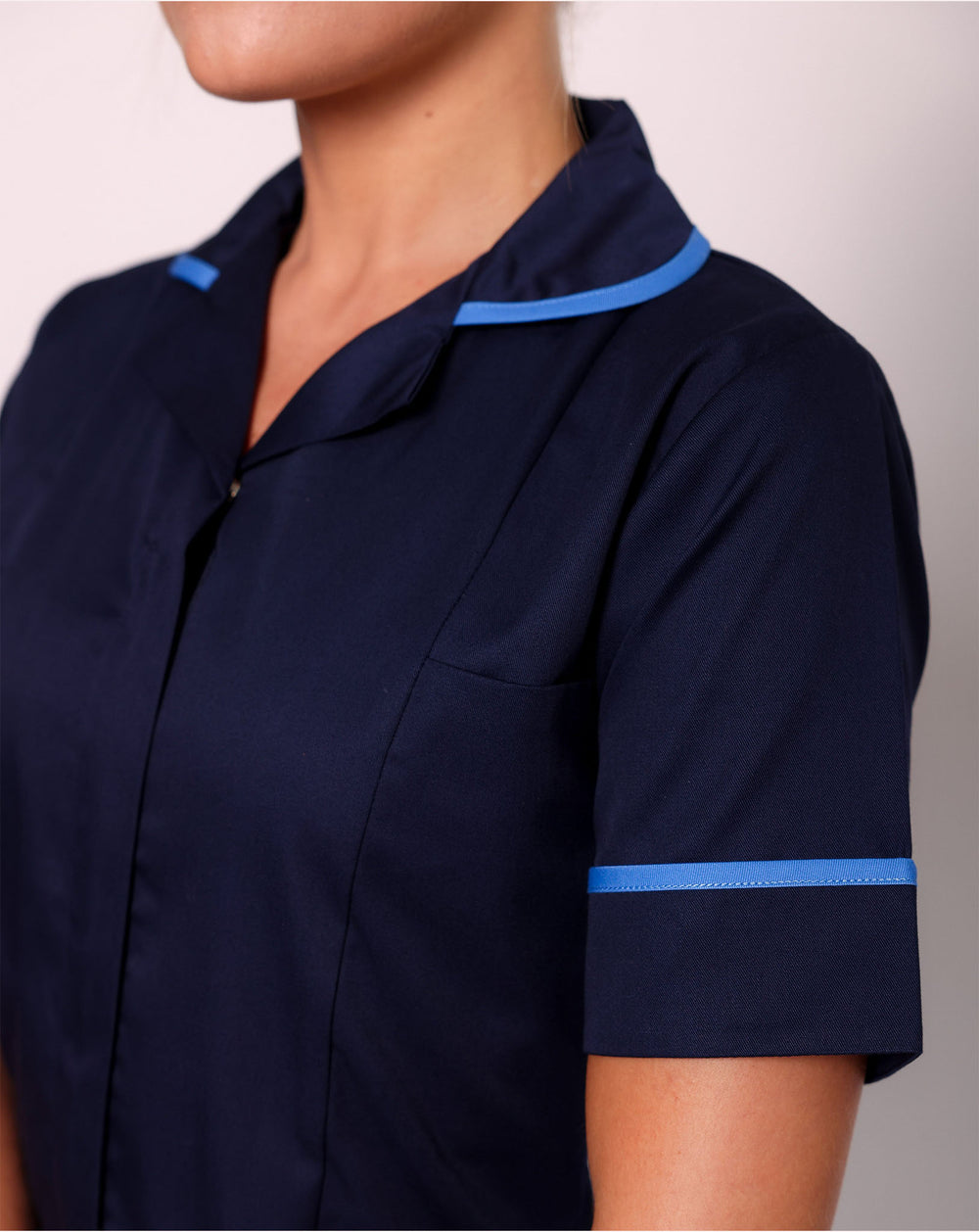 Hartford Women's Classic Healthcare Dress | Navy & Hospital Blue