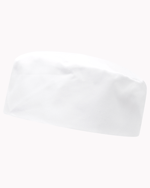 Unisex Chef Skull Cap | White