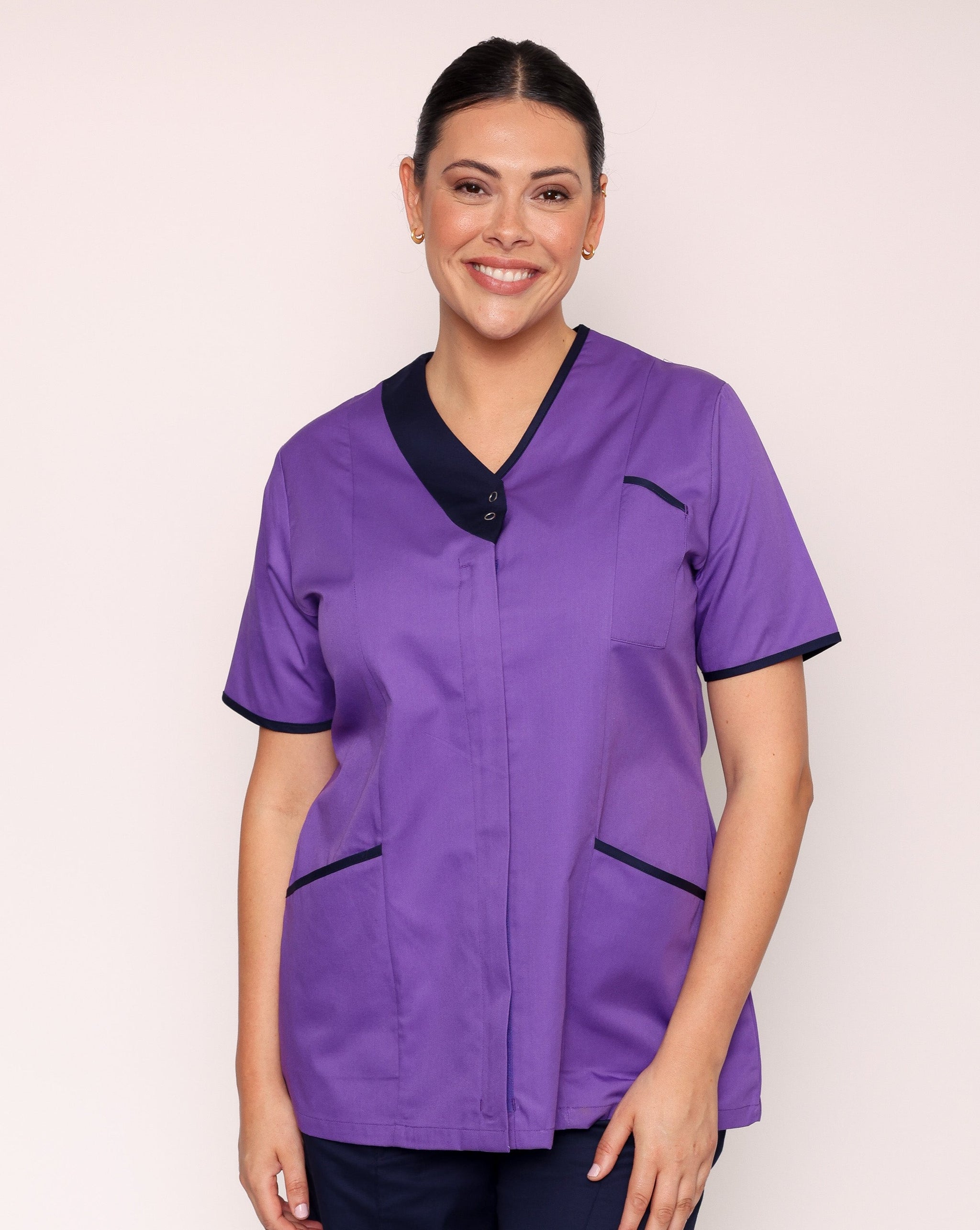 Blend Two Stud Salon Tunics | Hairdressing Tunics with Pockets