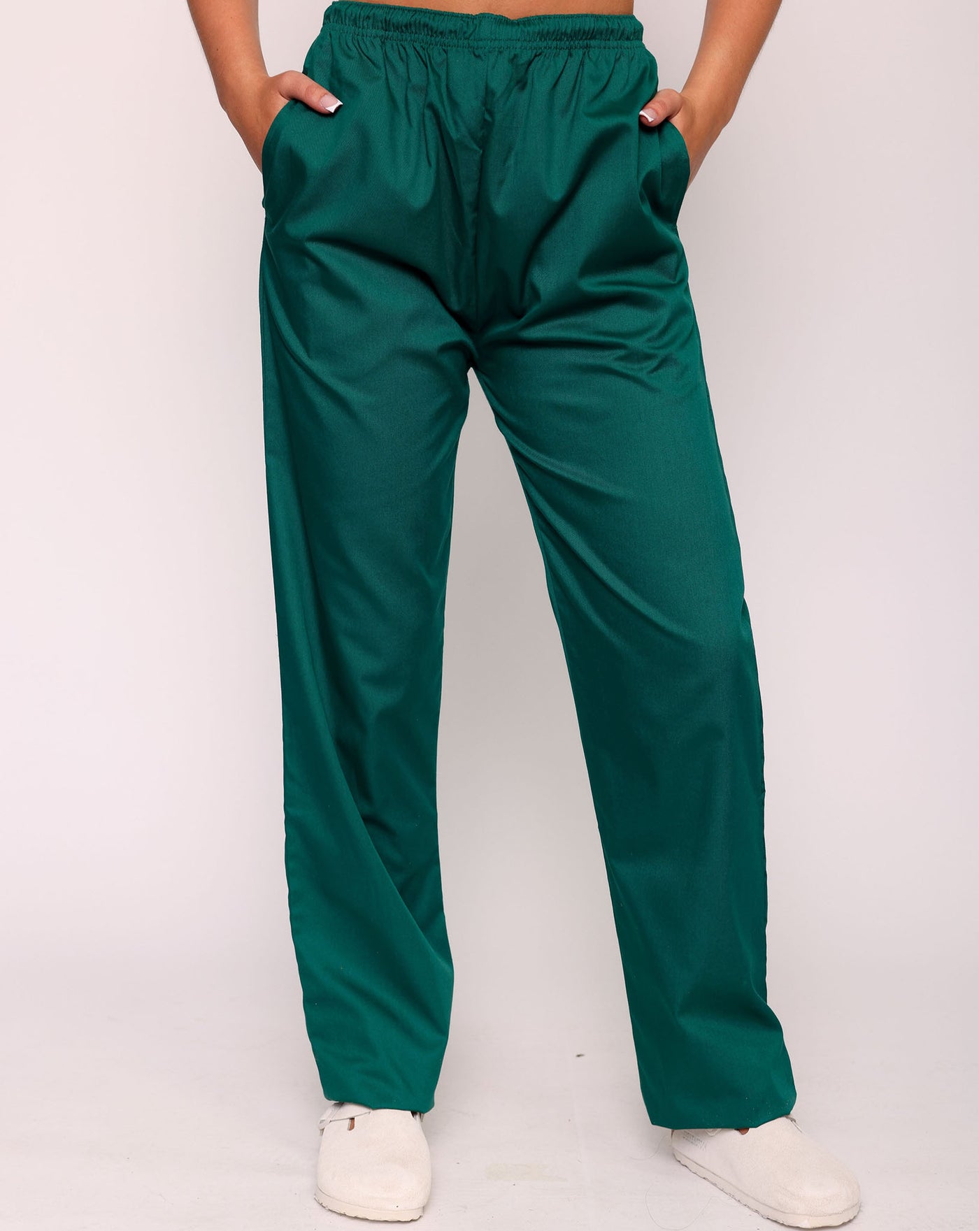 Howser Casey Unisex Smart Scrub Trousers | Bottle Green
