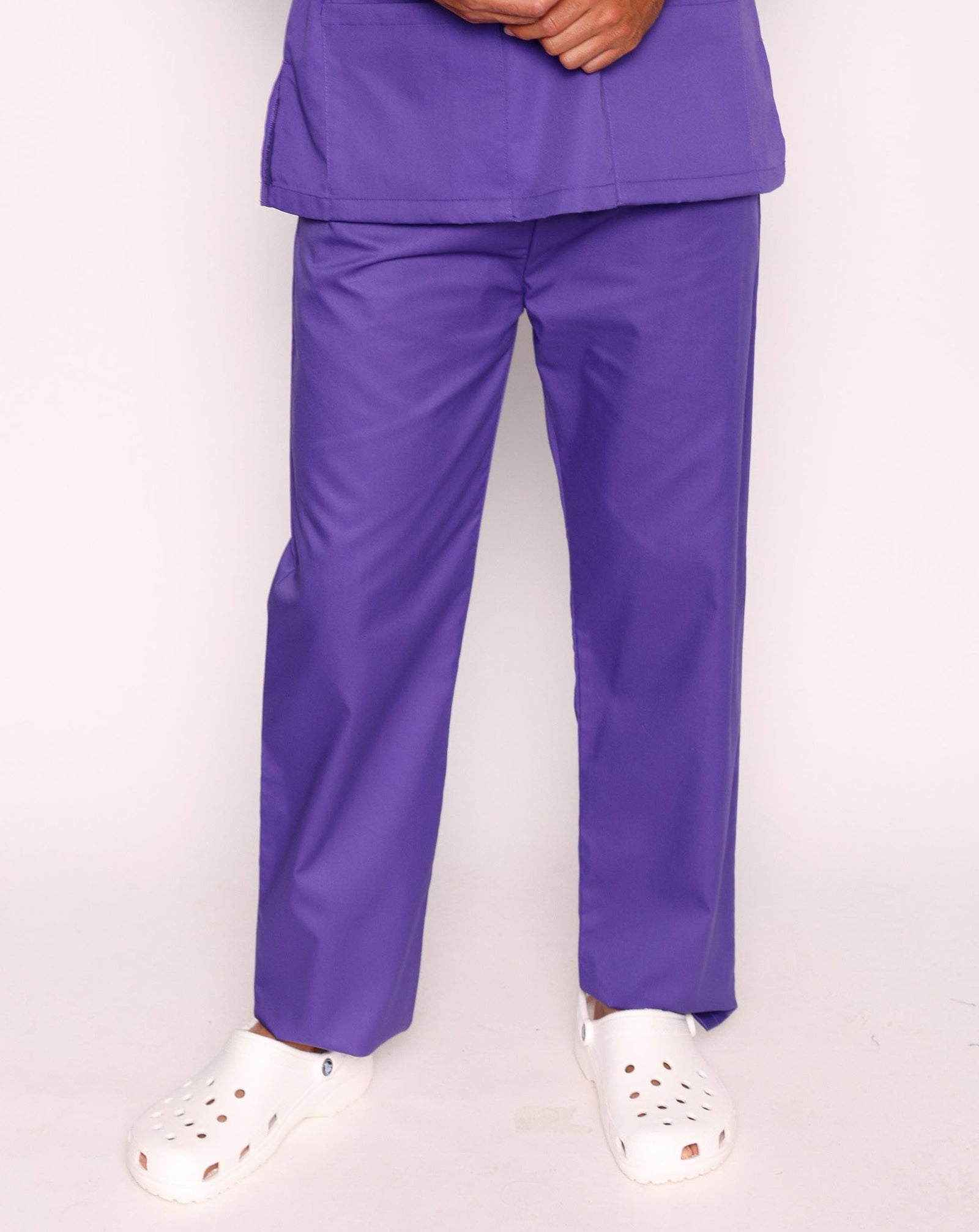 Howser Casey Unisex Smart Scrub Trousers | Purple