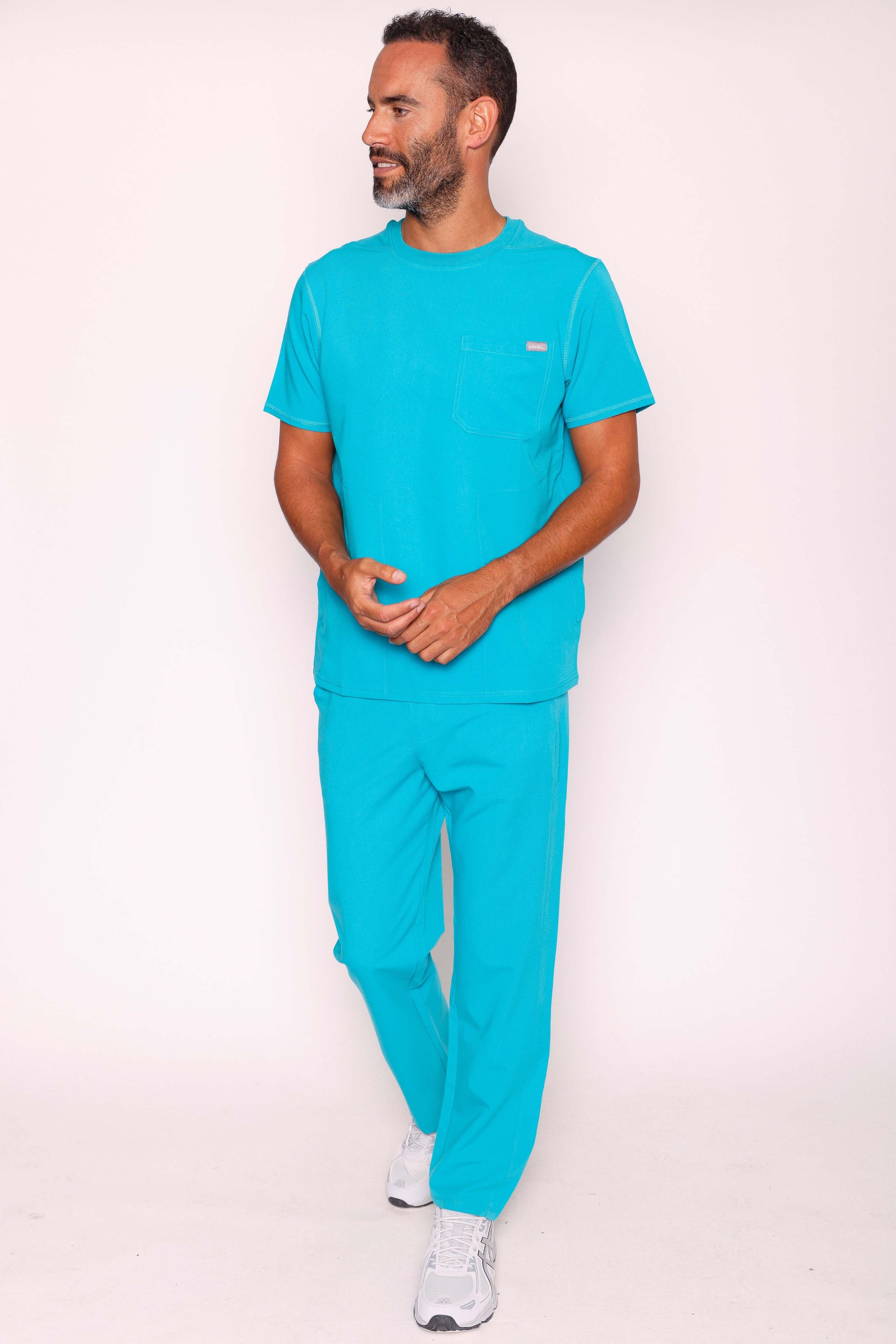 Miles & Maxwell Simki Scrub Set - Teal