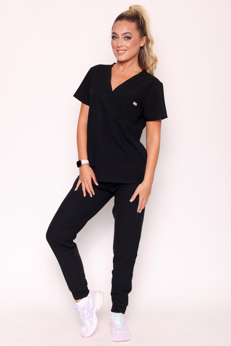 Nova & Neo Simki Scrub Set - Black
