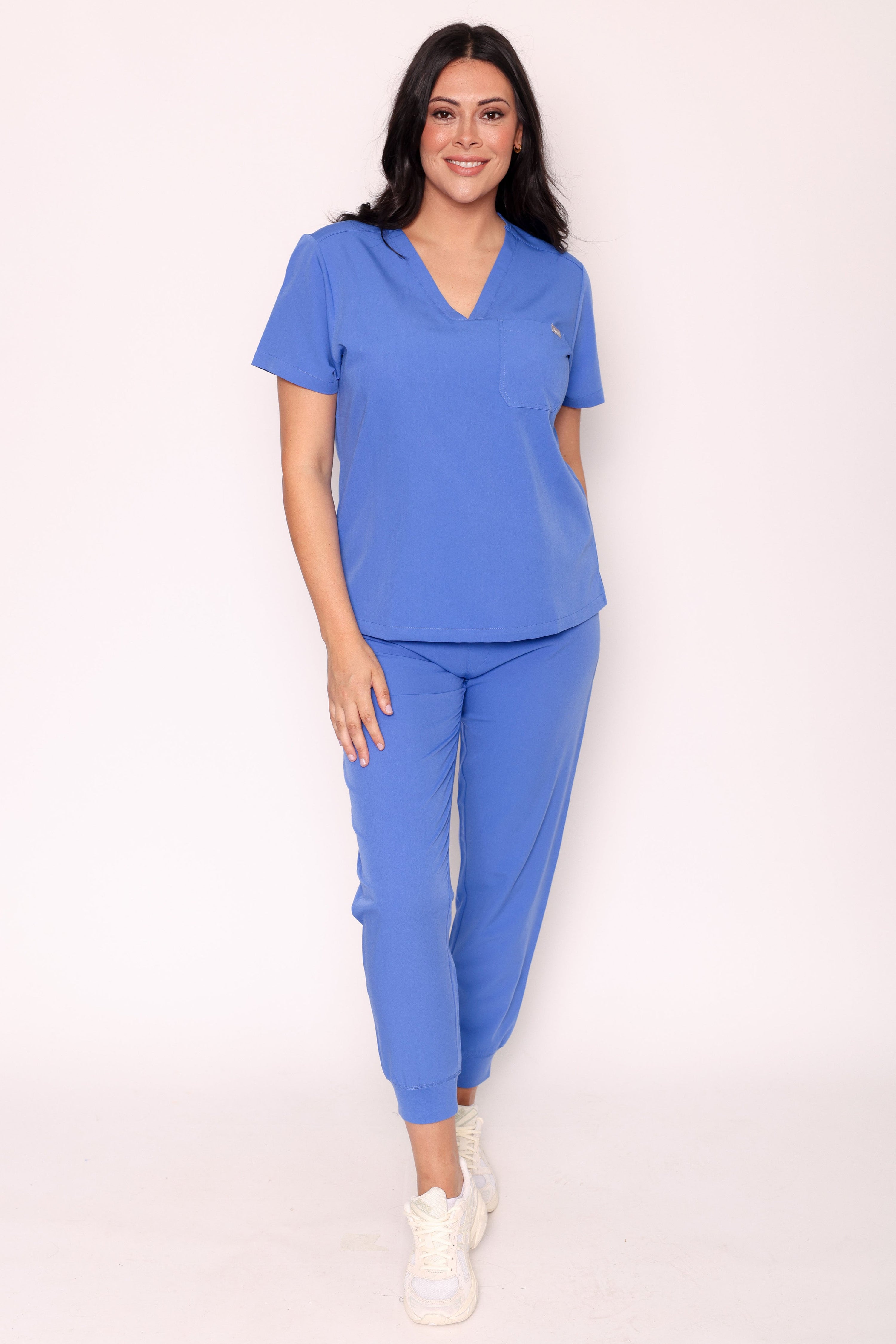 Nova & Neo Women's Simki Scrub Set | Ciel Blue