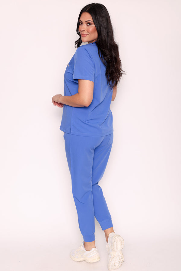 Nova & Neo Women's Simki Scrub Set | Ciel Blue