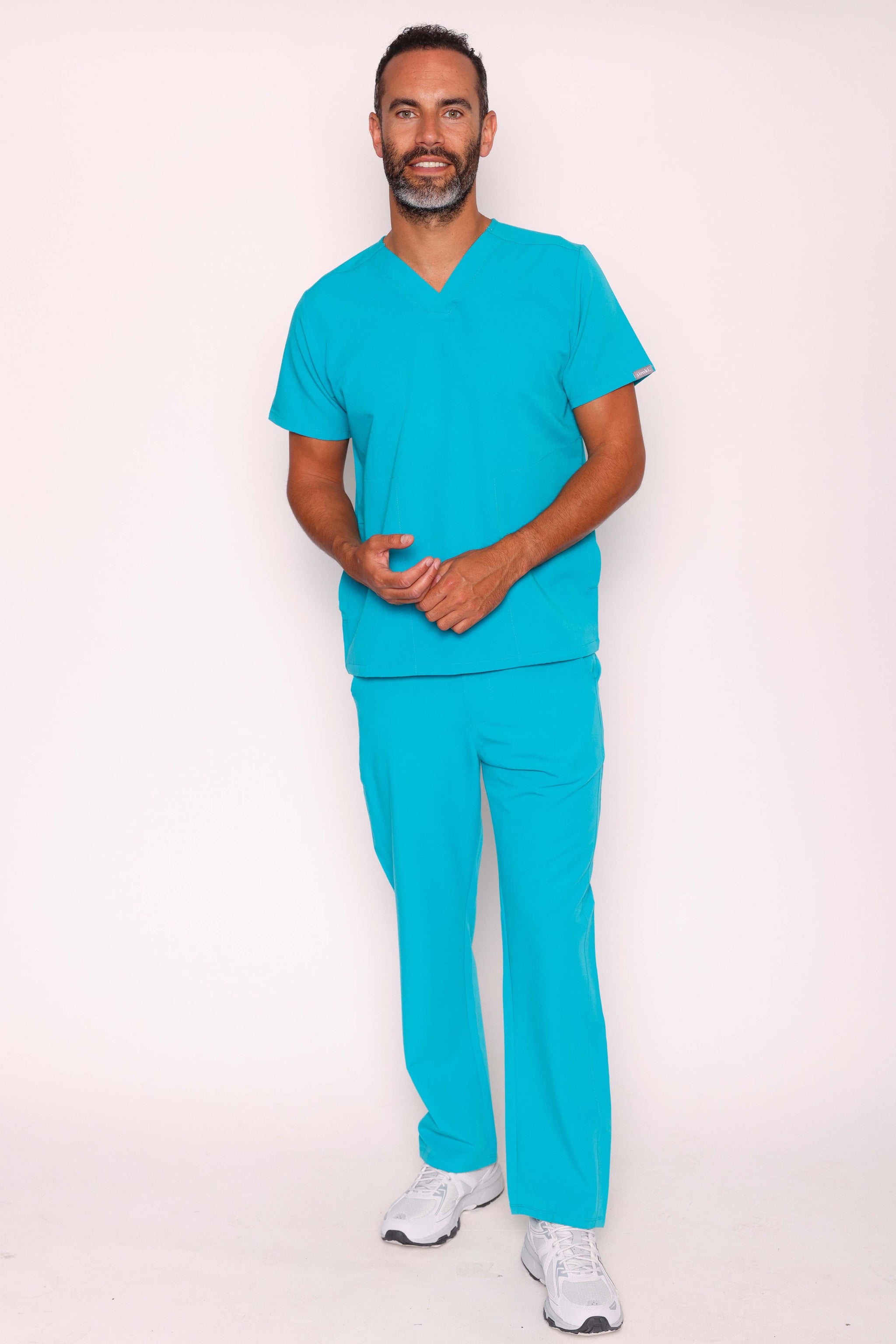 Oscar & Otto Men's Simki Scrub Set | Teal