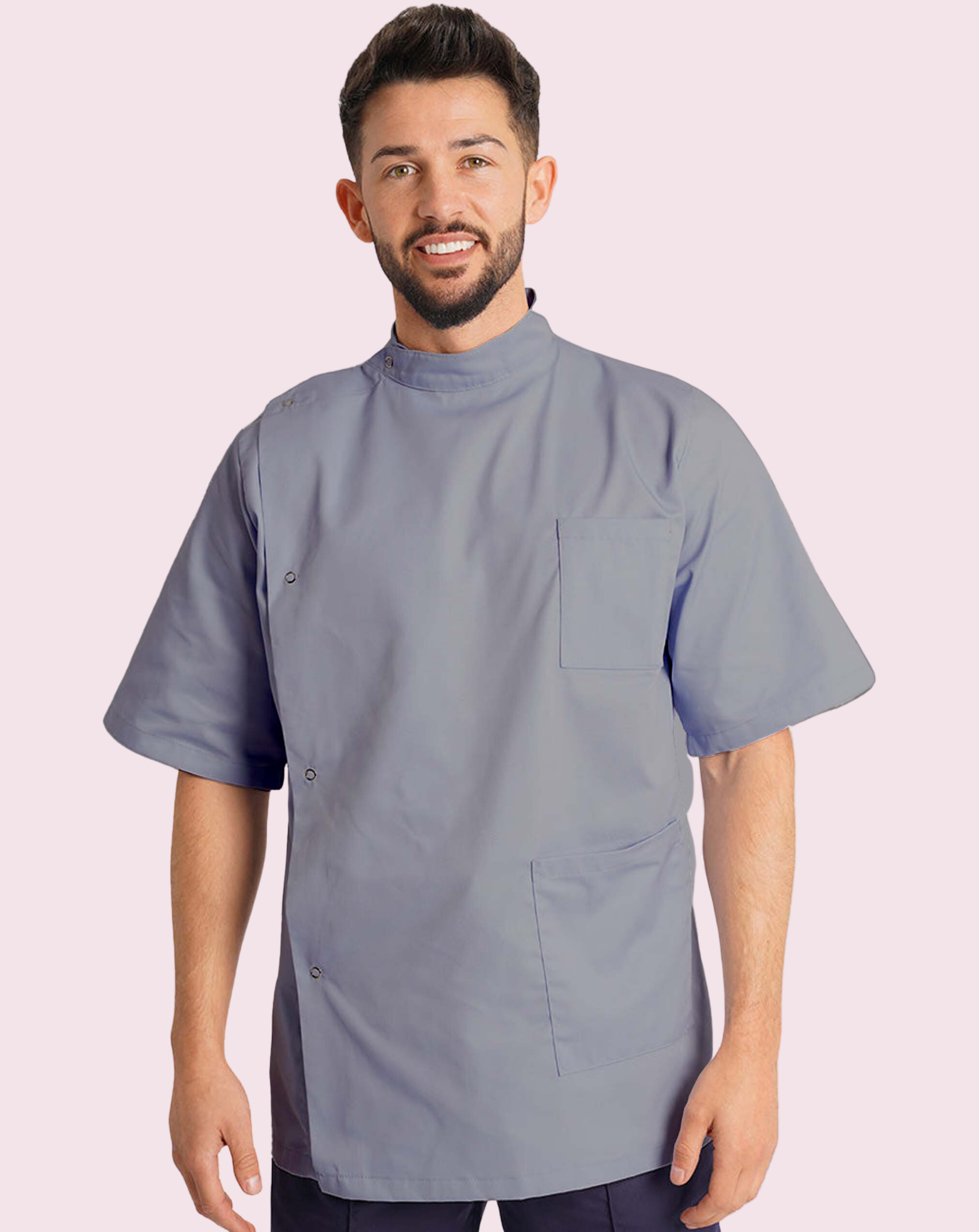 Akita Men's Asymmetric Dental Tunic – Uniforms4Healthcare